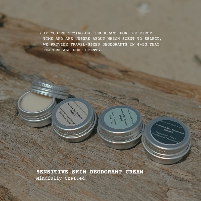 Sample/ Travel Size Deodorant Cream 4.5g (All four scents) | Shopee ...