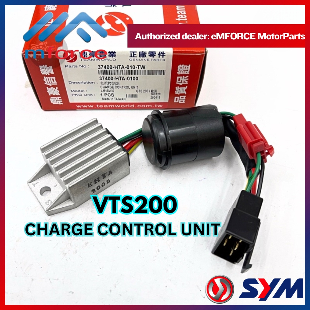SYM VTS 200 VTS200 CHARGE CONTROL UNIT 37400-HTA-010 100% ORIGINAL SYM ...