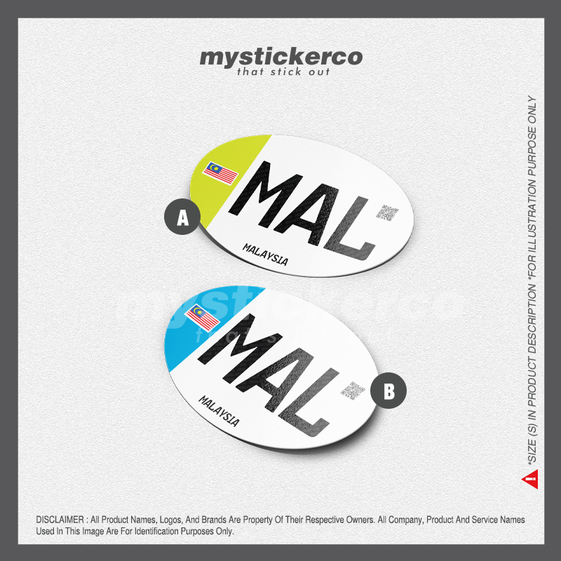 Sticker - Malaysia (MAL) | Shopee Malaysia