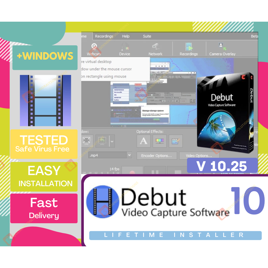 NCH Debut 🔥v10.25 Professional Video Capture and Screen Recorder ...