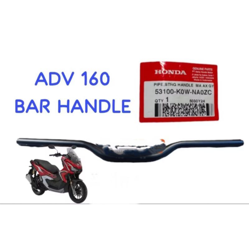 Honda ADV160 handle bar comp Adv pipe steering 100% original 53100-KOW ...