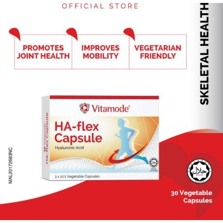 VITAMODE HA-FLEX CAPSULE (3X10'S VEGETABLES CAPSULES) | Shopee Malaysia