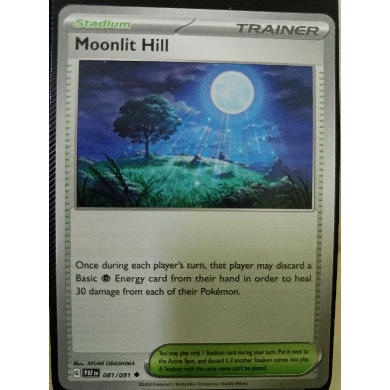 POKEMON TCG : MOONLIT HILL 081/091 | Shopee Malaysia