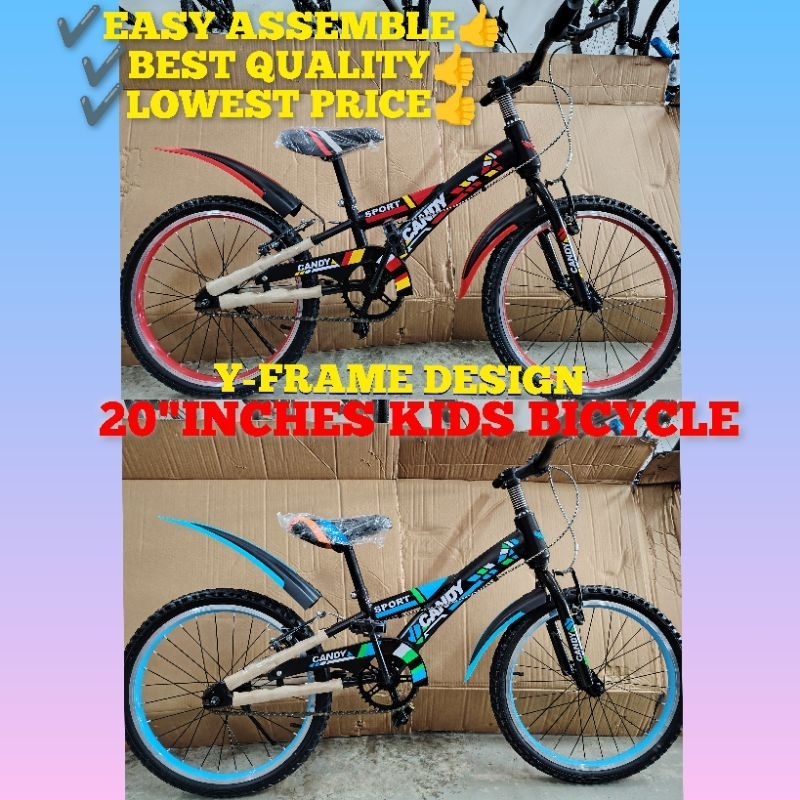 100% ORIGINAL (READY STOCK) KIDS 20" INCH INCI BICYCLE/Basikal CANDY ...