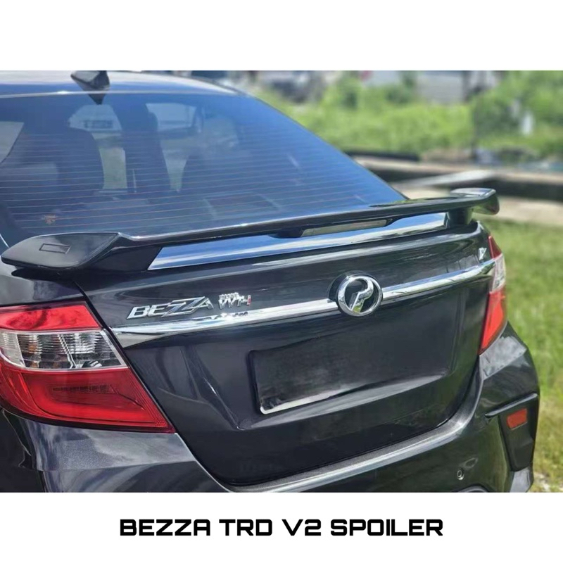 Perodua Bezza 2016 2020 Trd V2 Spoiler | Shopee Malaysia