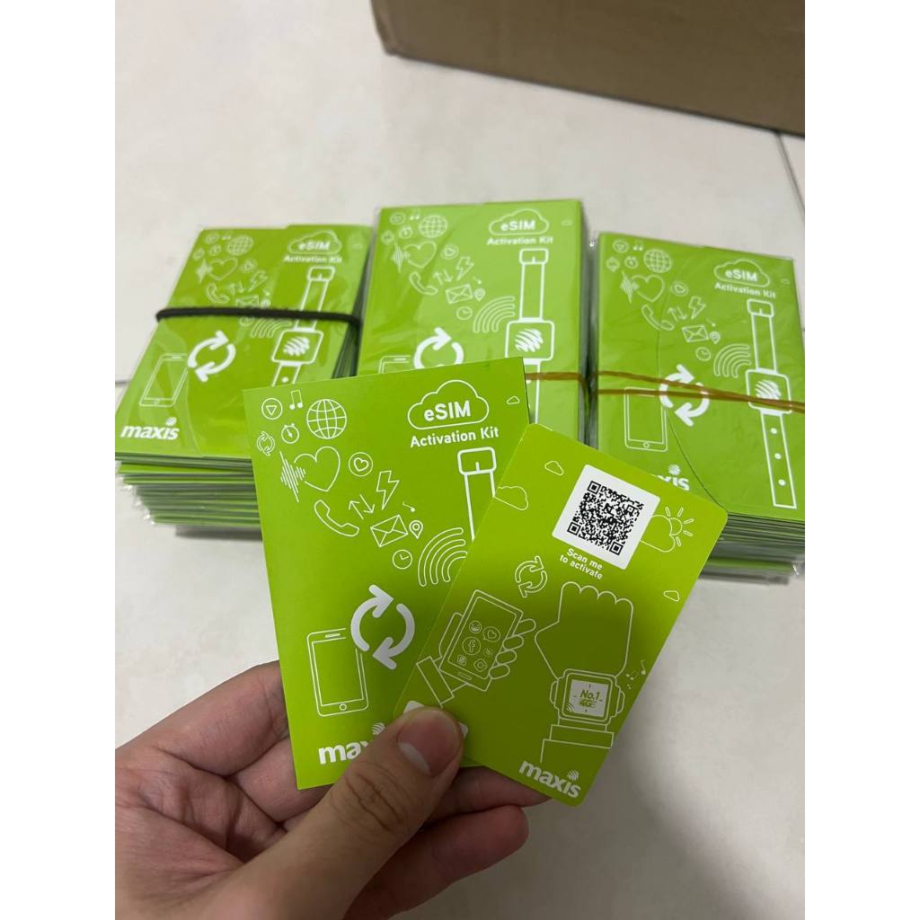 Hotlink Esim Prepaid Pantas 365 hari Maxis Esim boleh kekal no lama ...