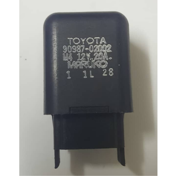 TOYOTA POWER RELAY 90987-02002 M4 12V 20A MARUKO,JAPAN | Shopee Malaysia