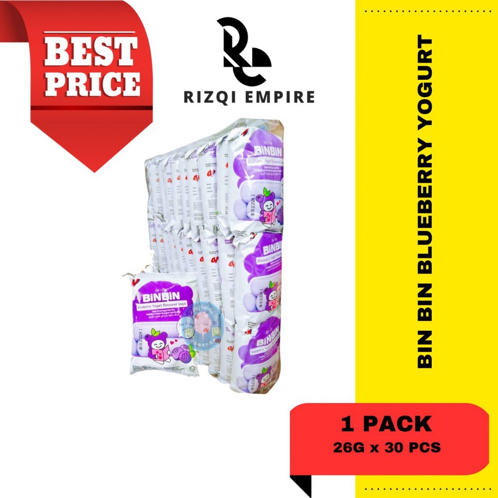 BIN BIN BLUEBERRY YOGURT (REPACK) | Shopee Malaysia