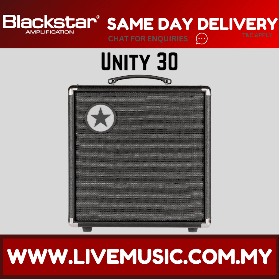 BLACKSTAR UNITY Bass 30 - Bass Guitar Combo AMPLIFIER ( UNITY30 / Unity 30 ) | Shopee Malaysia