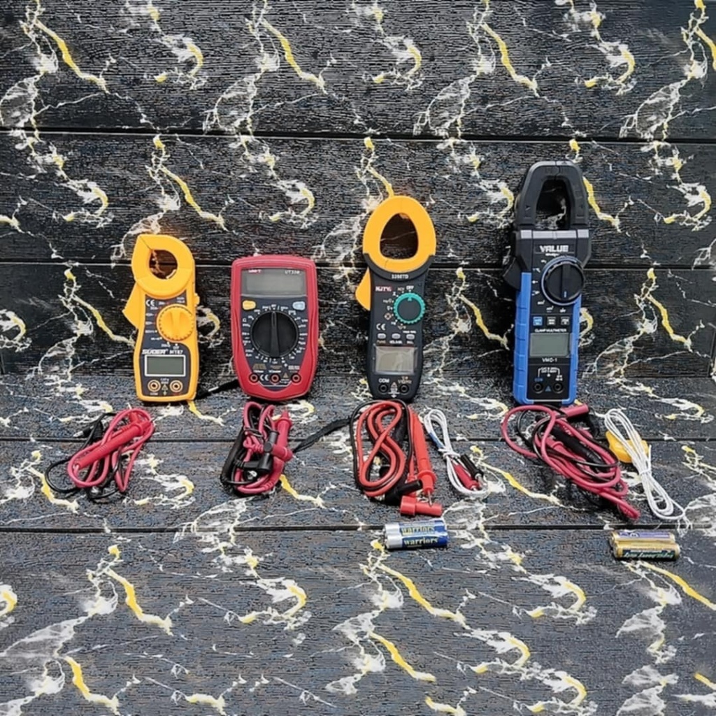 multi meter checking amps / ac voltage / dc voltage / capacitor ...