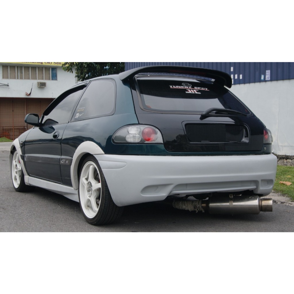 **PROTON SATRIA ( GTI ) REAR BUMPER & SPOILER | Shopee Malaysia