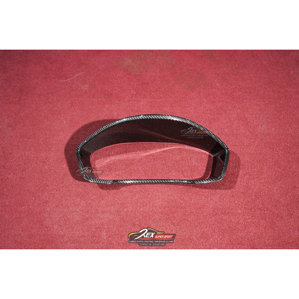 Honda FL5 Type R Civic FE Interior Cluster Meter Cover Real Dry Carbon ...