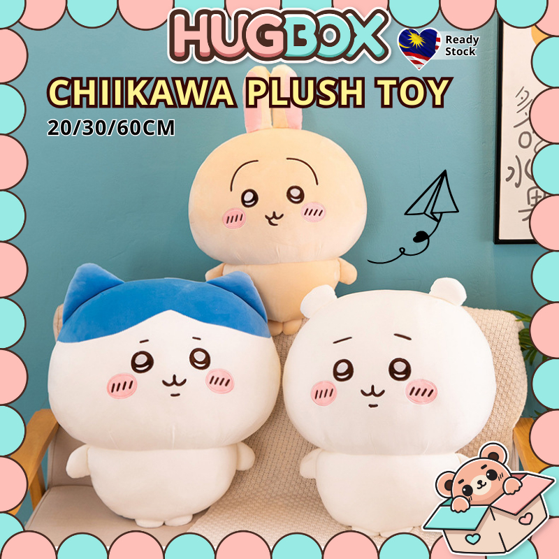 🌈HugBox Chiikawa Official Hachiware Plush Chikawa Plush Chiikawa Usagi ...