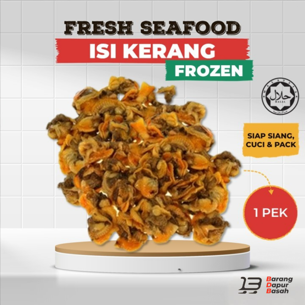 ISI KERANG FROZEN [DELIVERY 1 SEMENANJUNG] | Shopee Malaysia