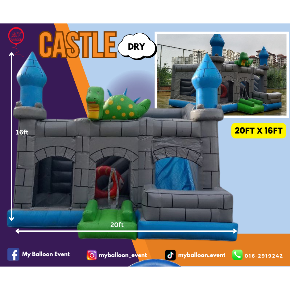 SELL/JUAL SOOPA DOOPA CASTLE (DRY) | Shopee Malaysia
