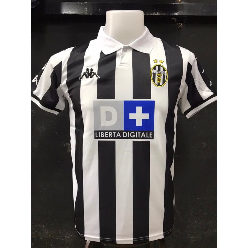 Juventus jersi retro kit ( jersi juventus home 1999/2000 ) ( jersi juve ...