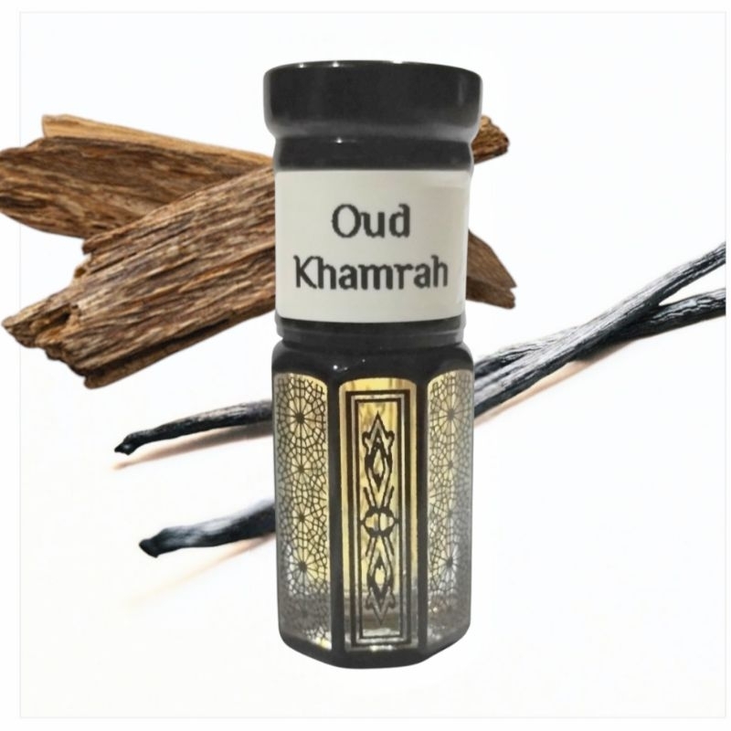 Oud Khamrah Minyak Wangi Gaharu Arabian Agarwood Oil Woody | Shopee Malaysia