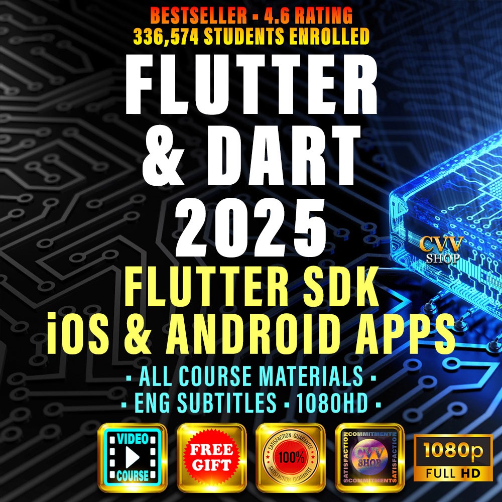 Flutter & Dart Complete Guide 2025 - Build Mobile Apps For Android ...