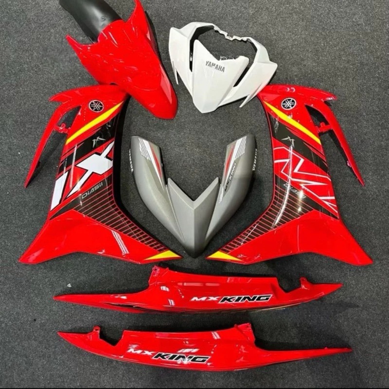 COVERSET YAMAHA LC V8 DESIGN MX KING EDITION | Shopee Malaysia