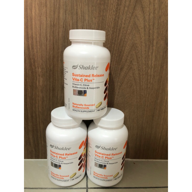 Shaklee Sustained Release Vita C Plus Vitamin C 500mg (180 tablets ...