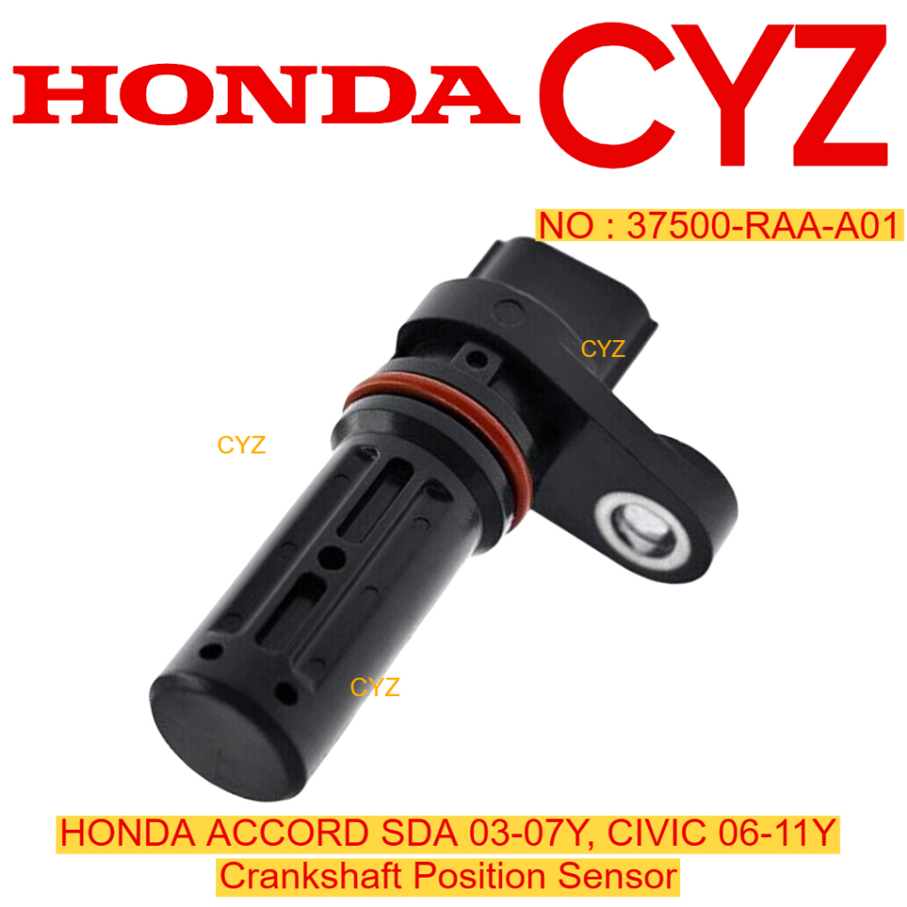 Crankshaft Position Sensor/Timing Sensor 3 Pin HONDA ACCORD SDA 03-07Y ...