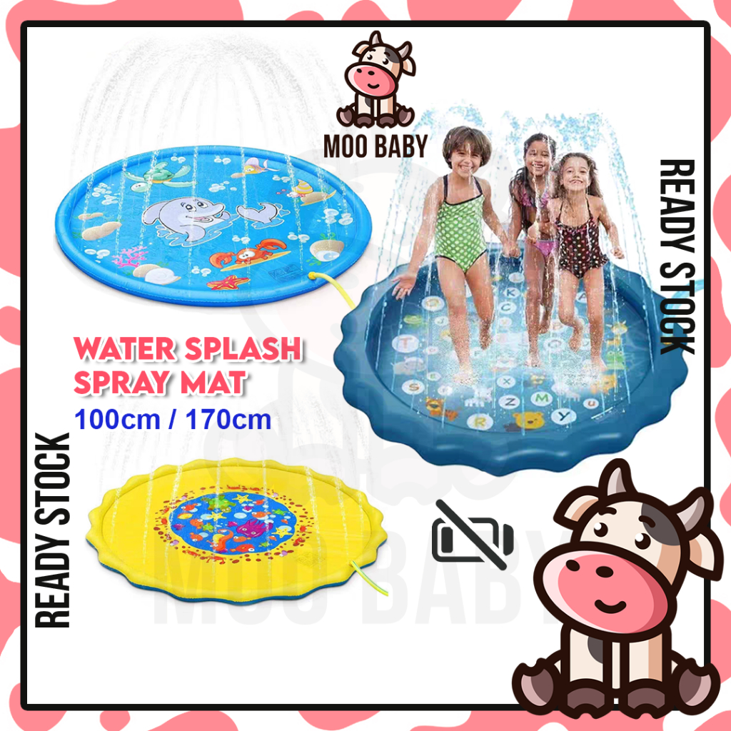 🐮Moo Baby Kolam Mandi Budak Murah Splash Pool for Kids Kolam Pancut Air ...