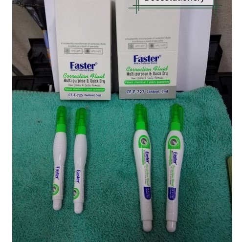 faster correction fluid/correction pen 5ml/7ml | Shopee Malaysia