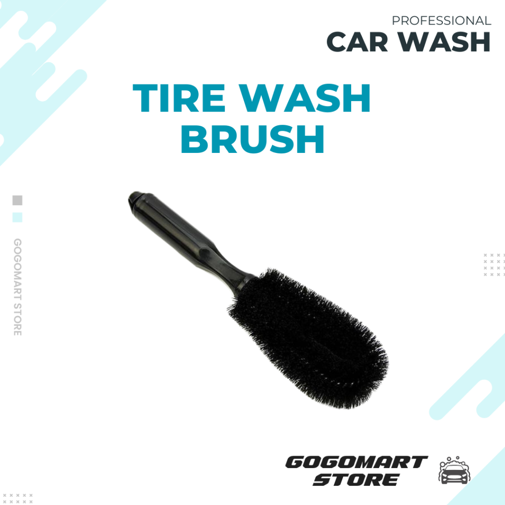 CAR TYRE RIM BRUSH Washing Cleaning Wheel Rim Car Kit Car Care Berus ...
