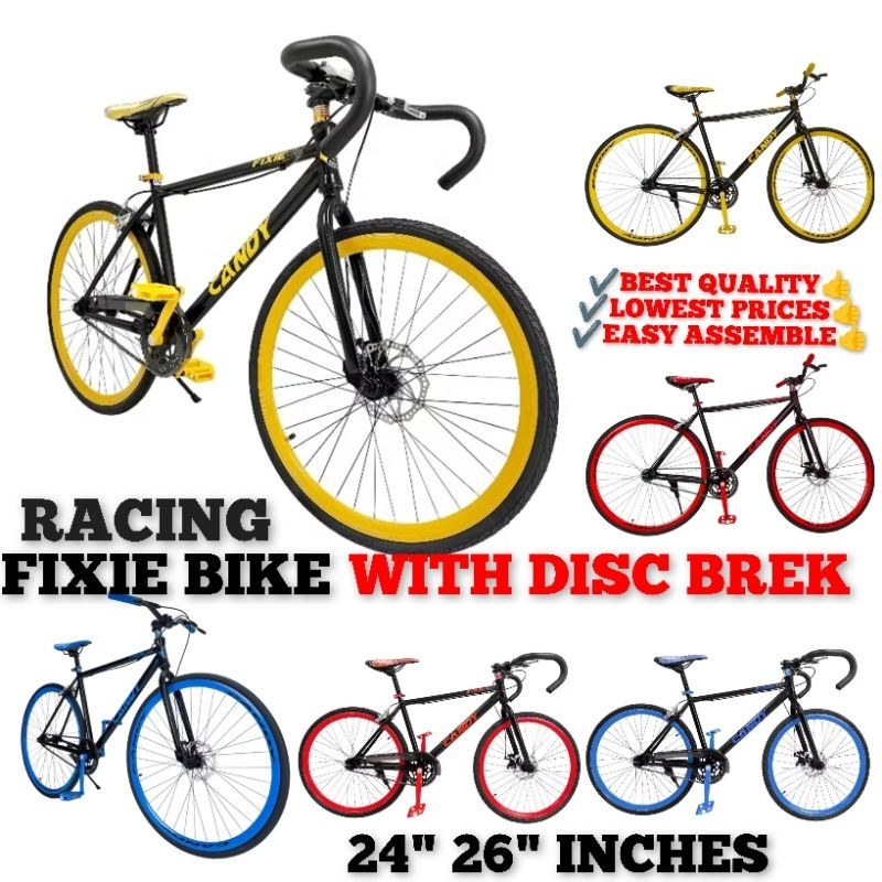 100% ORIGINAL (Ready stock) 80% SIAP PASANG CANDY FIXIE BIKE BICYCLE ...