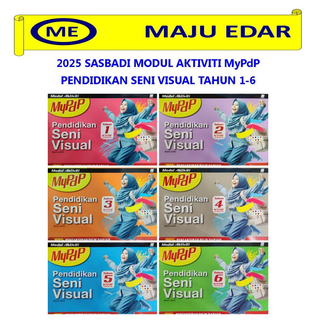 2025 SASBADI MODUL AKTIVITI MYPDP PENDIDIKAN SENI VISUAL PSV TAHUN 1/2/3/4/5/6 | Shopee Malaysia