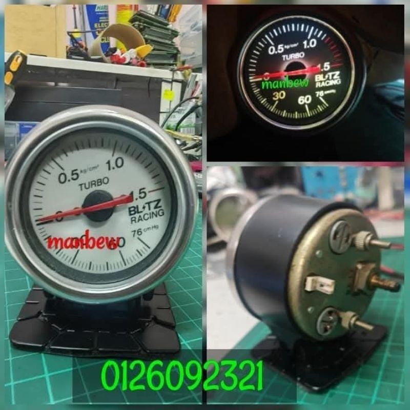 BLITZ mekanikal boost meter | Shopee Malaysia