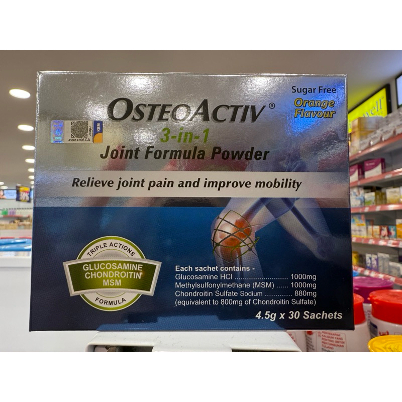 OSTEOACTIV 3-in-1 JOINT FORMULA POWDER 30 SACHETS | Shopee Malaysia