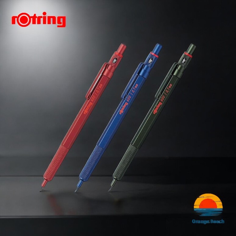 rOtring 600 Mechanical Pencil/Premium German Engineering/Full Brass ...