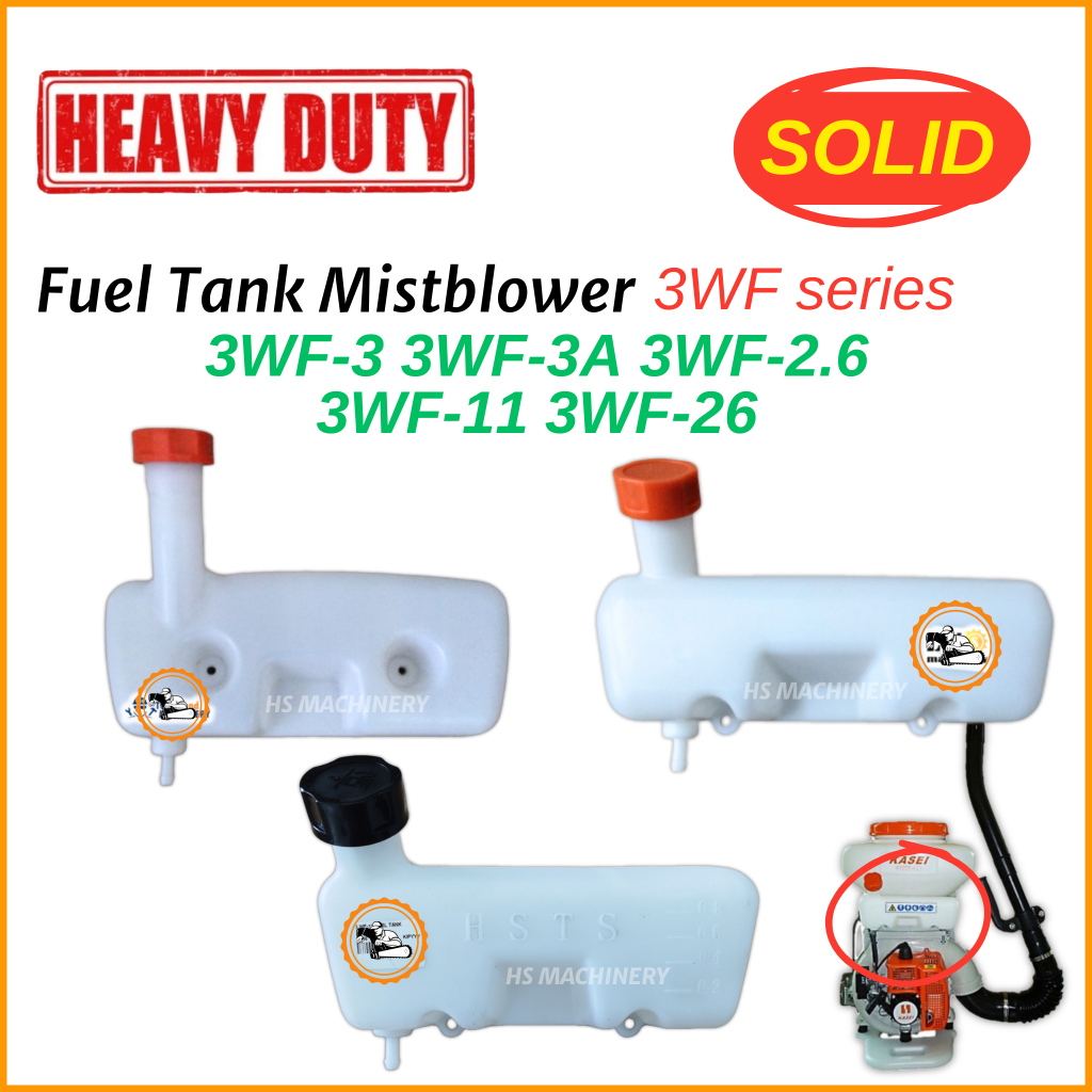 Heavy Duty 3WF-3 3WF-3A 3WF-2.6 3WF-11 3WF-26 Mistblower Fuel Tank Tangki Minyak Mesin Pam Racun ...