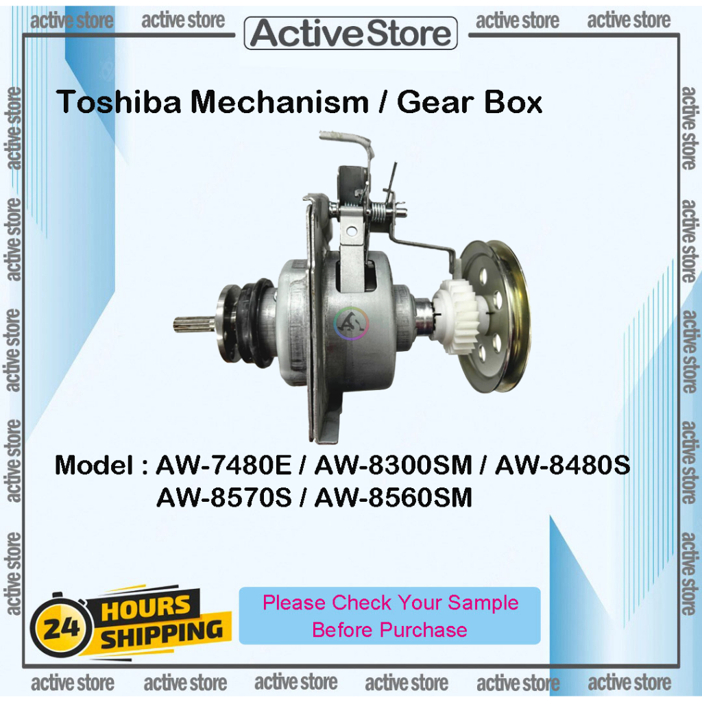 Toshiba Washing Machine Machanism / Gear Box AW-7480E AW-8300SM AW ...