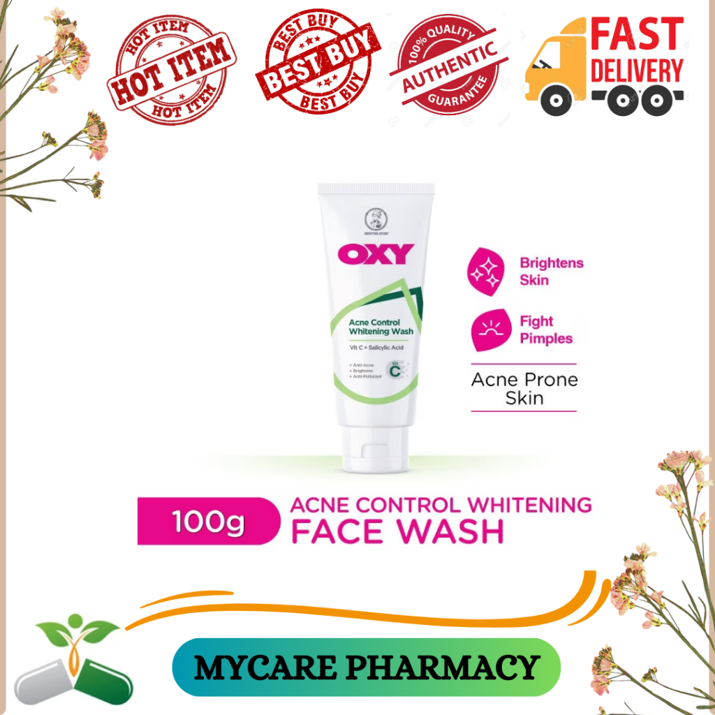 OXY ACNE CONTROL WHITENING WASH 100G | Shopee Malaysia