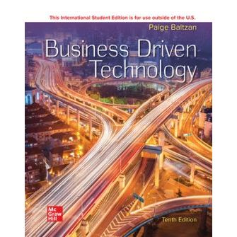 BUSINESS DRIVEN TECHNOLOGY BALTZAN TENTH EDITION (2024) | Shopee Malaysia