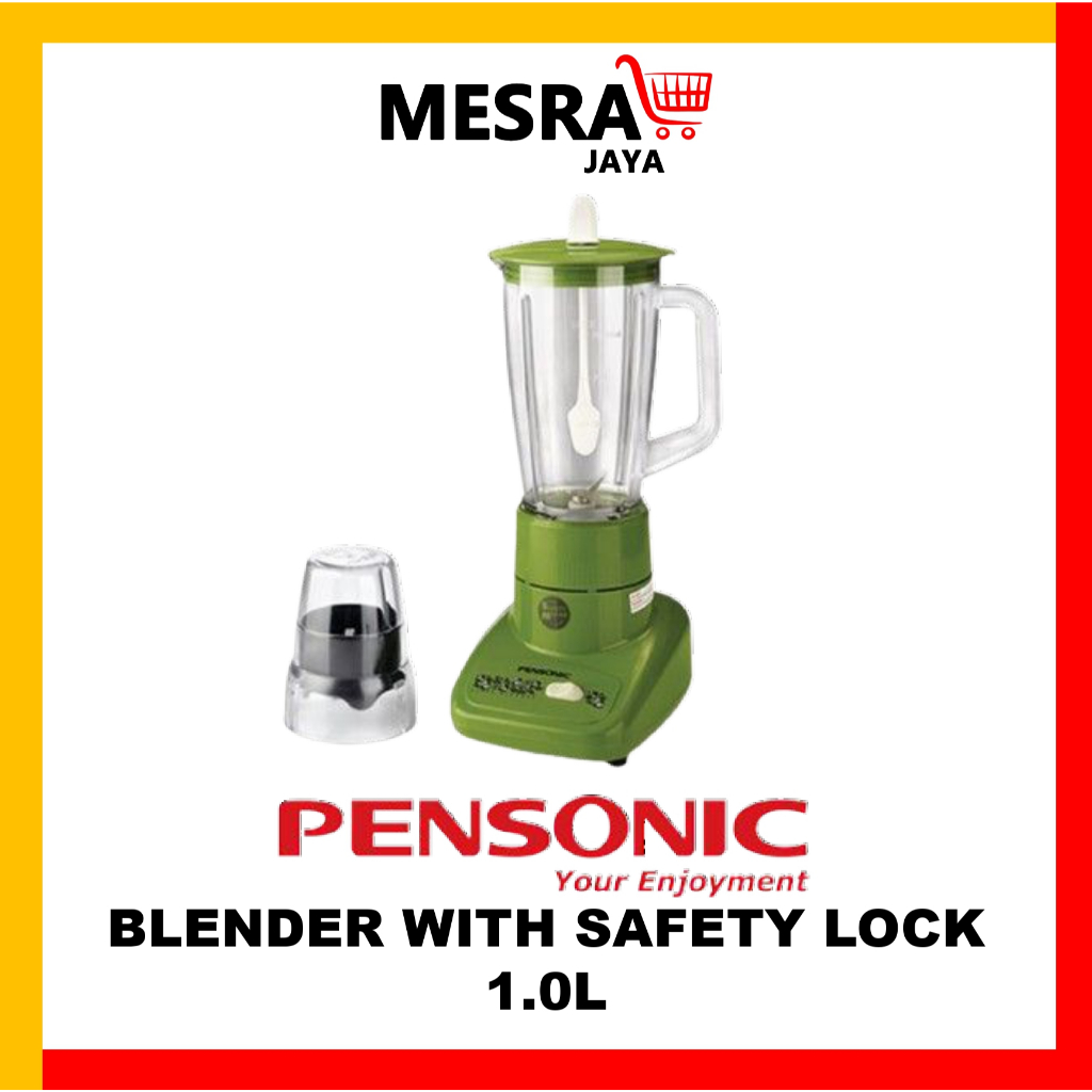 PENSONIC BLENDER WITH SAFETY LOCK PENGISAR 1升搅拌机 1.0L ~ PB3203 | Shopee ...