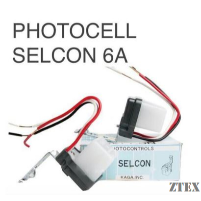 Photocell AC 220V 6a Lampu sensor Photo switch Autometic On Of street ...