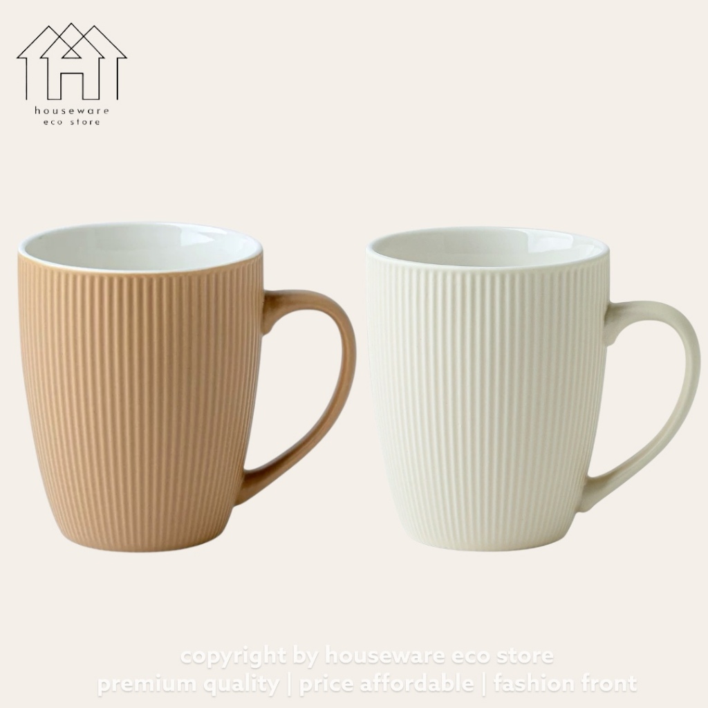 Pastel Macaron Color Ceramic Mug Matte Nordic Coffee Cup Tea Cup Cawan ...