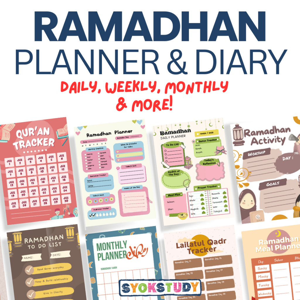 PDF | Ramadhan Planner / Journal 2025 For Kids & Adult | Ramadan Diary ...