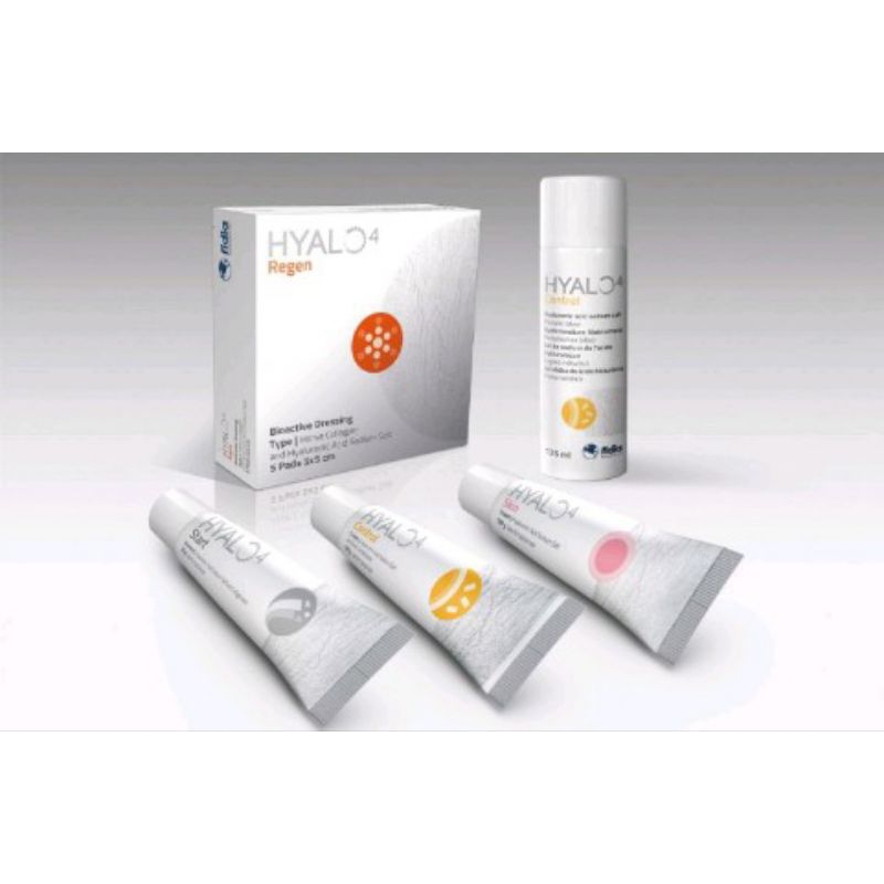 HYALO 4 SKIN CREAM 25G / START OINTMENT 30G / REGEN BIOACTIVE DRESSING ...