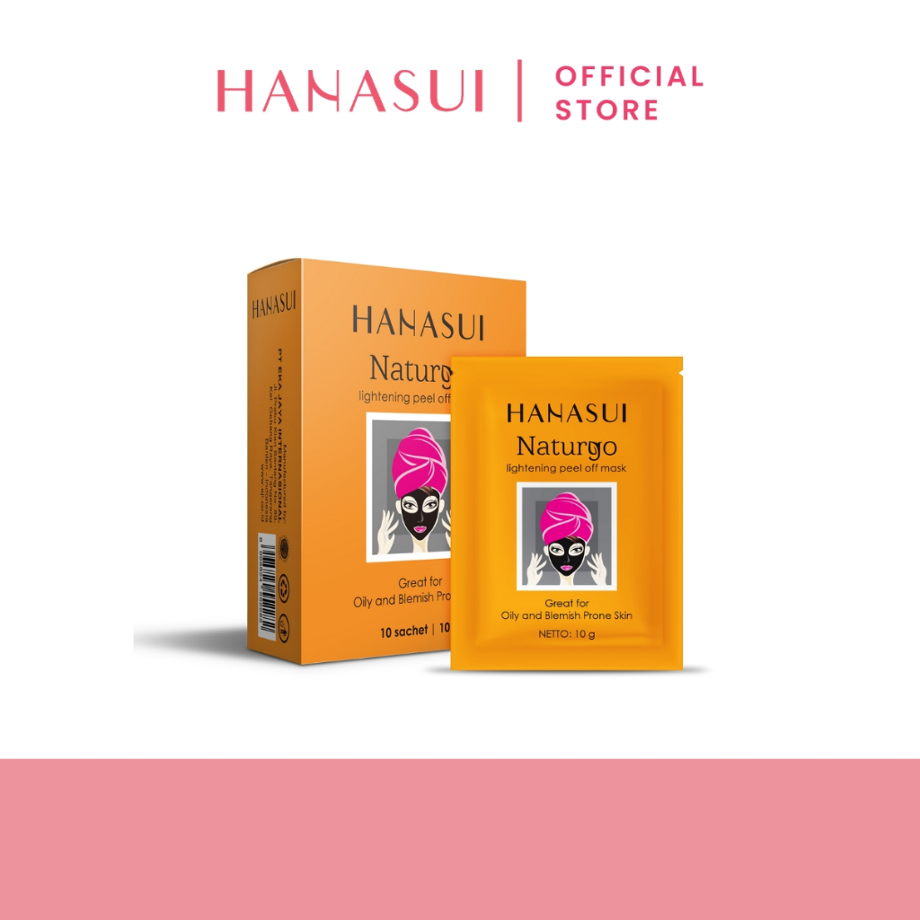 Hanasui Naturgo Lightening Peel Off Mask (10g) | Shopee Malaysia