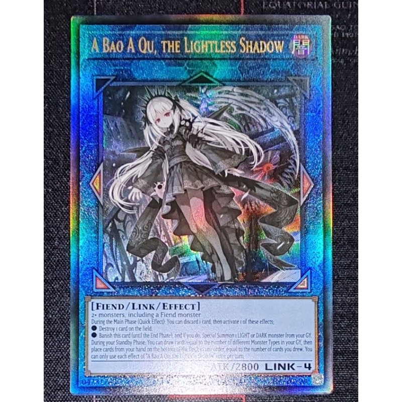 YUGIOH SUDA-AE049 A Bao A Qu, the Lightless Shadow [UTR/SER/UR ...