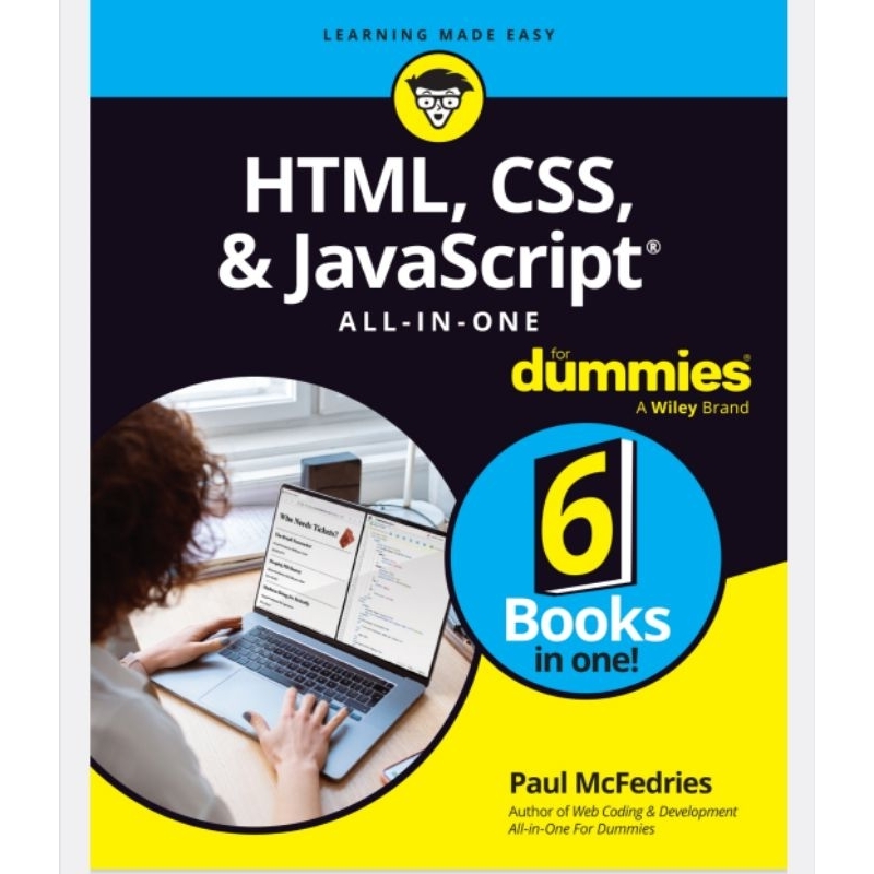 HTML, CSS, & JavaScript | All In One Dummies | 6 books in one | Shopee Malaysia