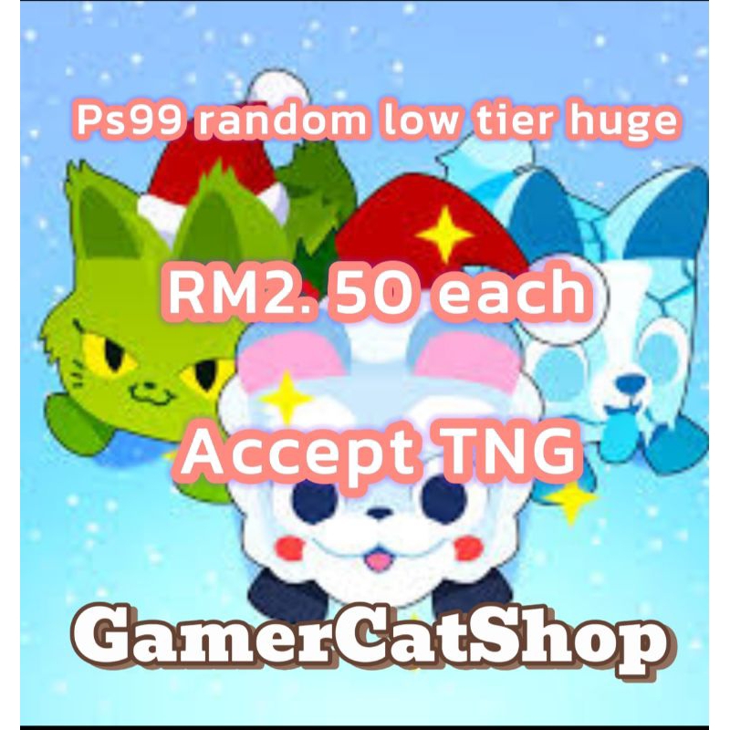 Ps99 Random low tier huge | PC games | Shopee Malaysia