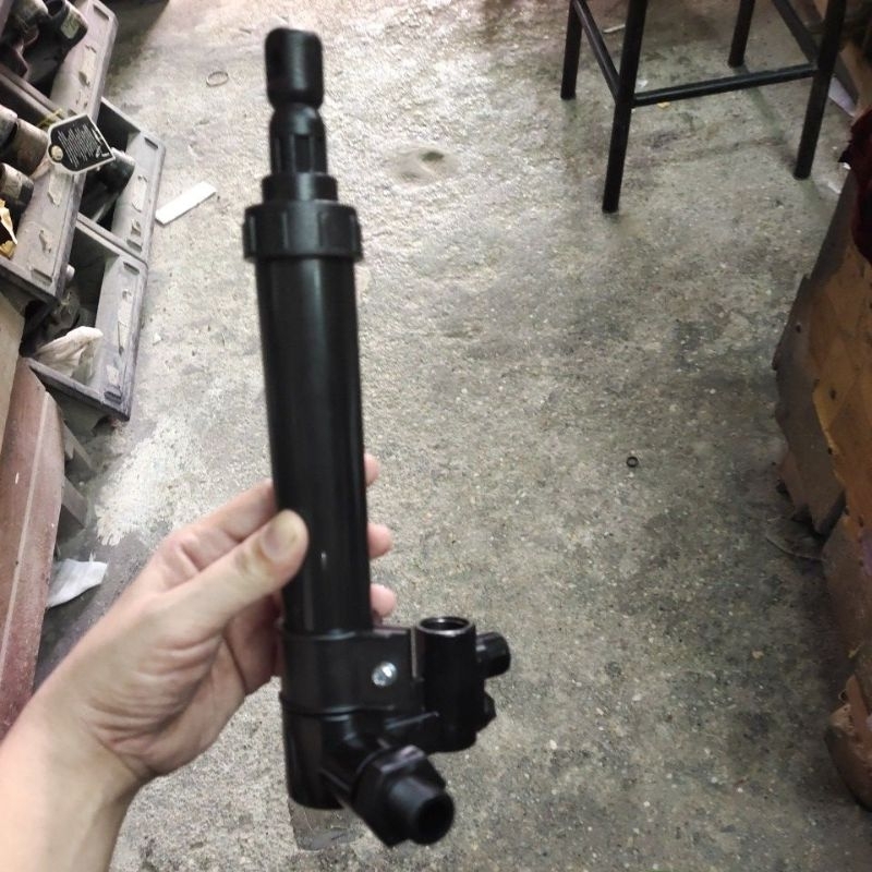 Cylinder pump/ batang omboh lengkap jenis plastik satu set (Sparepart ...