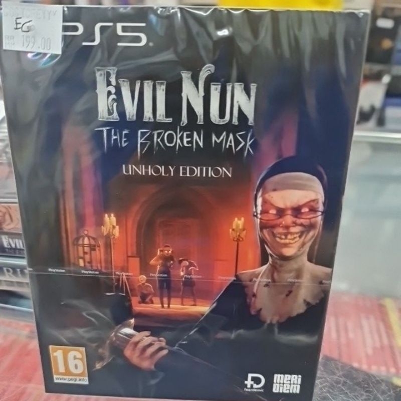 PS5 EVIL NUN THE BROKEN MASK UNHOLY EDITION ENG CHI R2 NEW AND SEALED ...