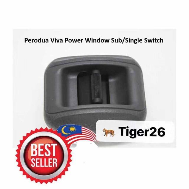 Perodua Viva Power Window Switch Control Single Button Sub Passenger ...