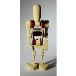 LEGO STAR WARS MINIFIGURE SW0047 SECURITY BATTLE DROID WITH MARKINGS ...